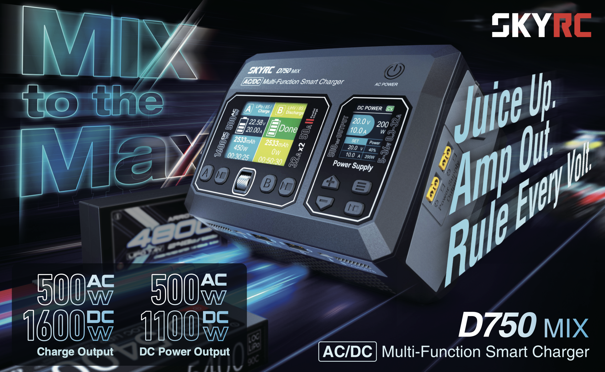 MIX to the Max. Hello, SkyRC D750 MIX. – SkyRC Blog